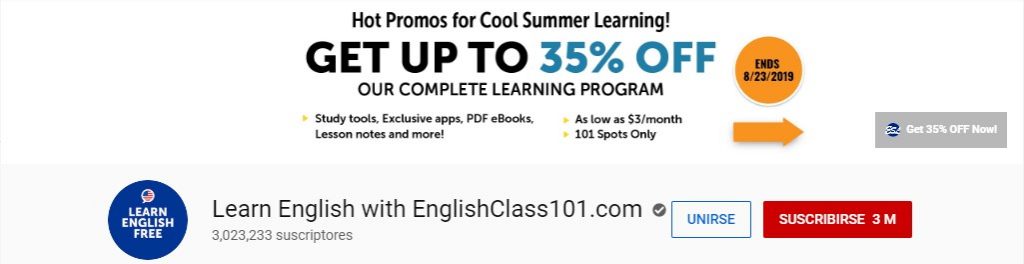 Los 5 canales de YouTube para aprender inglés | Amo ser Comunicólogo