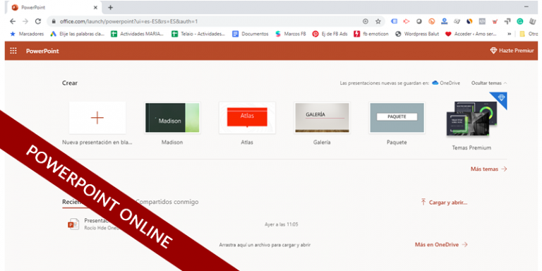 PowerPoint online sin tener PowerPoint | Amo ser Comunicólogo